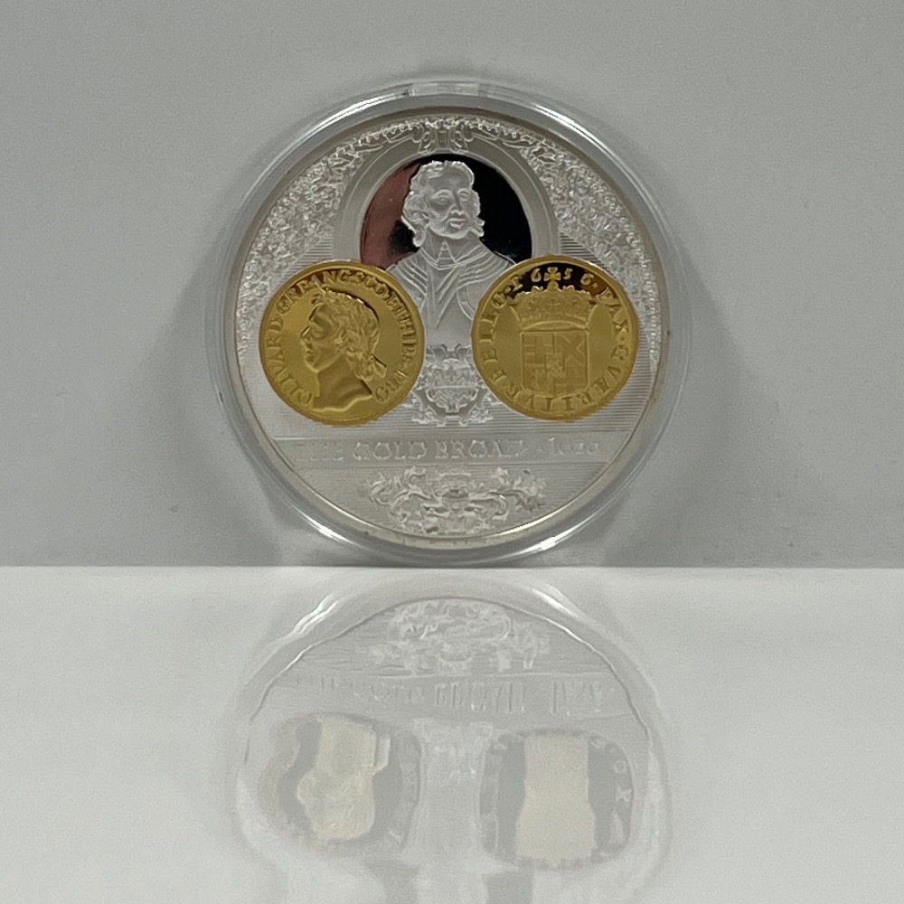 Pre-owned THE HISTORY OF BRITISH COINAGE "THE GOLD BROAD 1656" SILVER ...